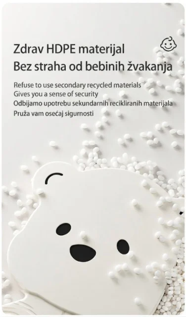Dečji tobogan sa košem 2 u 1 meda - beli WM25B022 ( 14648 )