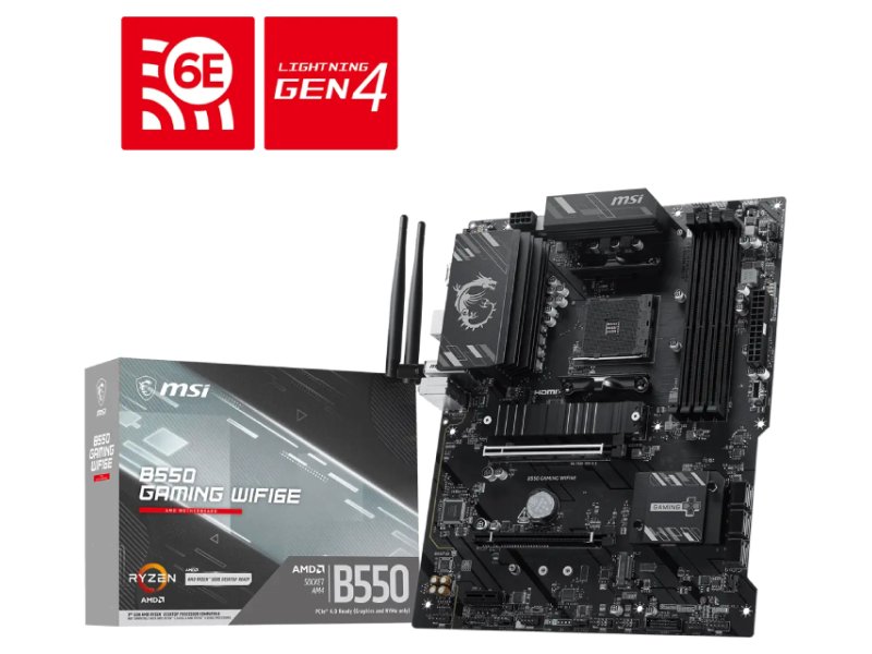 MSI B550 GAMING WIFI6E MATIČNA PLOČA