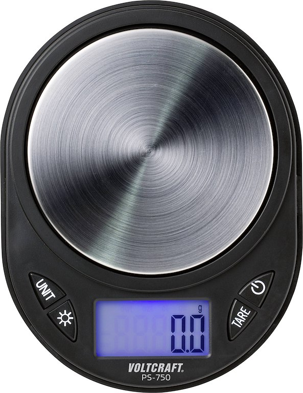 VOLTCRAFT PS-750 precizna vaga 750 g podeok 0,1 g