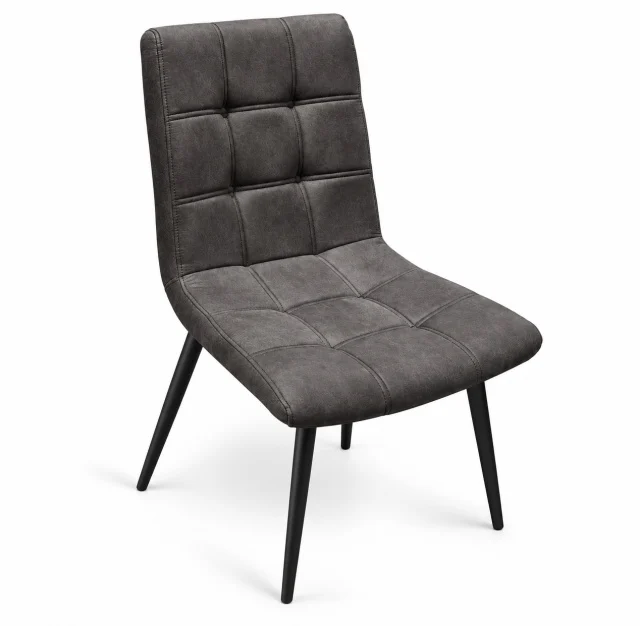 Trpezarijska stolica Retro Crna/Crne noge 495x405x900mm ( 775-182 )