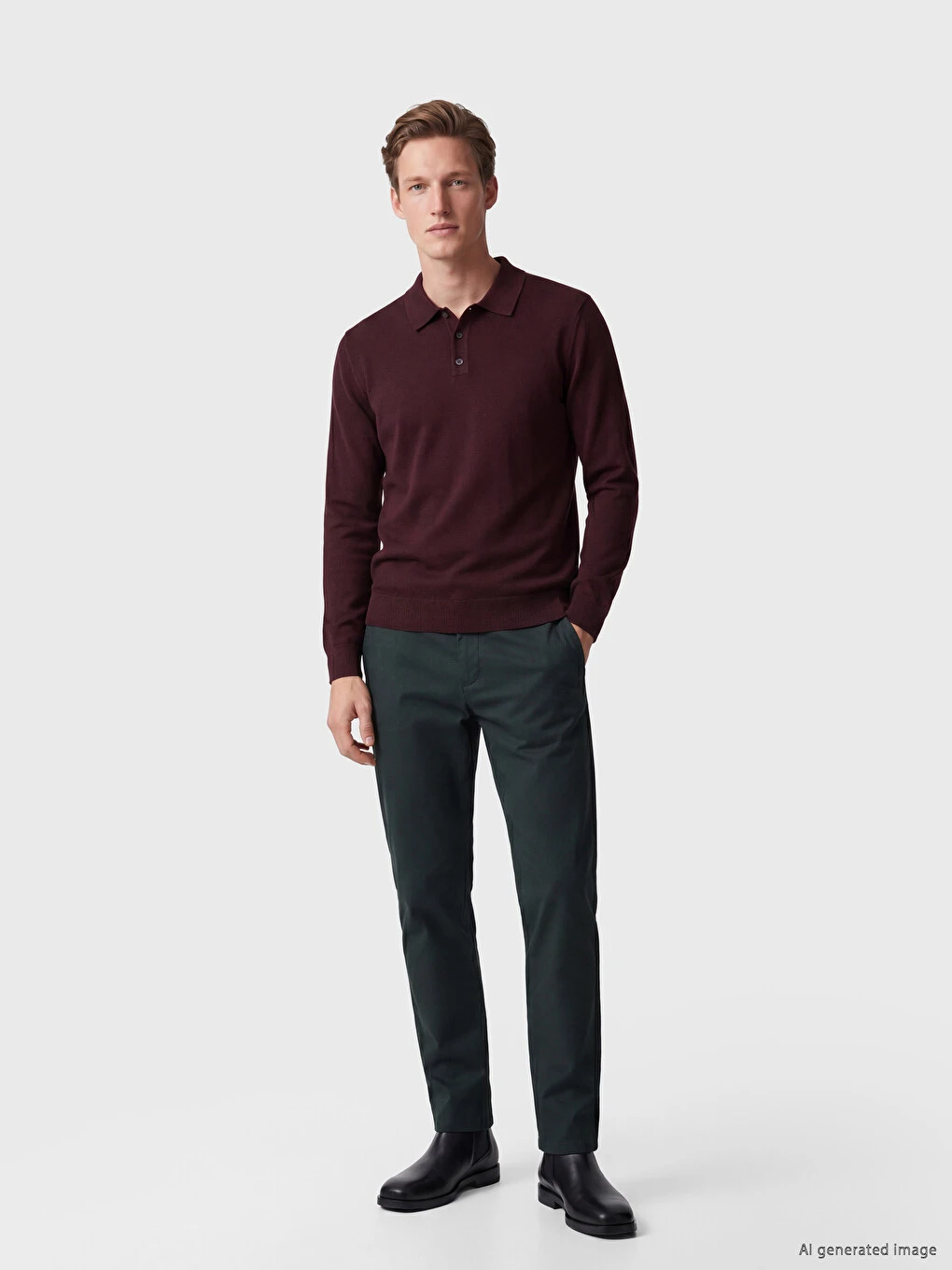 SOUTHBLUE Standard Fit Muške Chino Pantalone