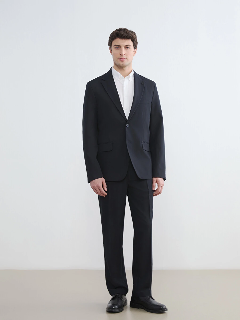 LCW BUSINESS Regular Fit Gabardinske Muške Pantalone Od Odela