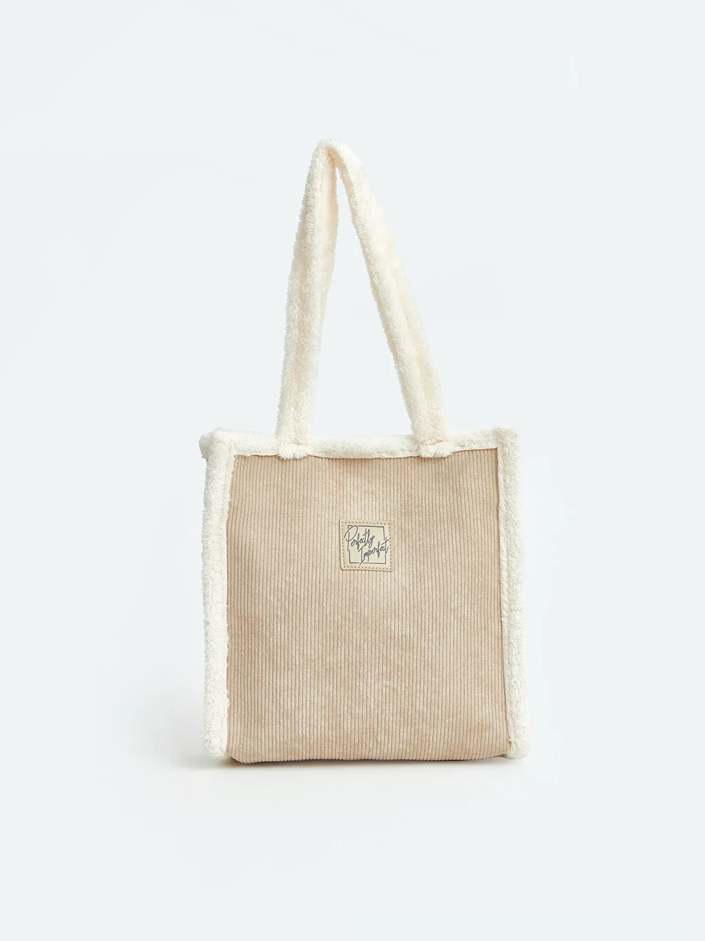 LCW ACCESSORIES Somotna Torba Na Rame Za Devojčice Sa Plišanim Detaljima