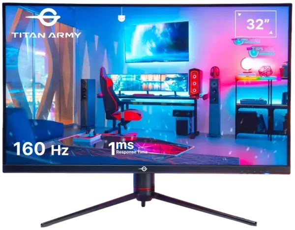 Titan Army Monitor P32A2V, 32", 4K UHD 3840x2160, 160Hz, Crni