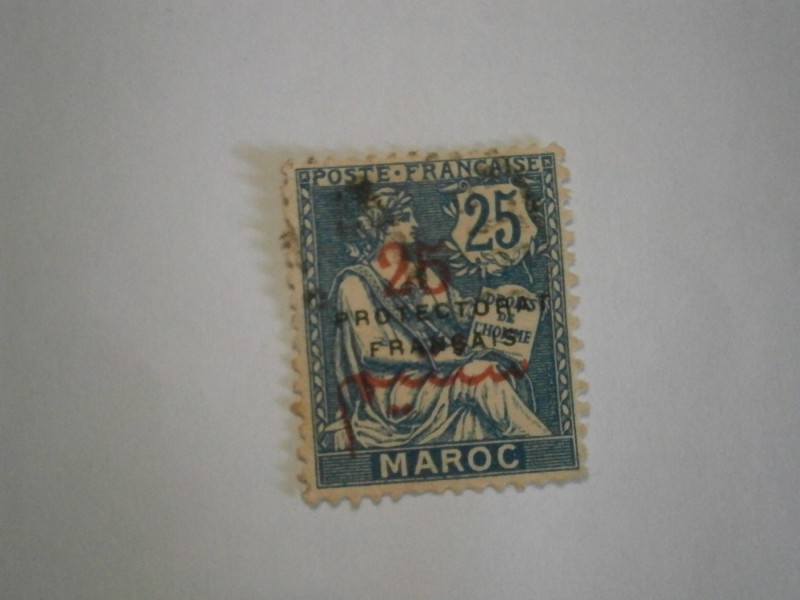 FRANCUSKI PROTEKTORAT MAROKO 1914.