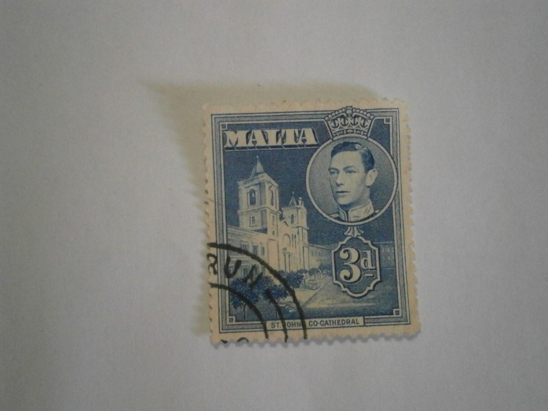 BRITANSKA KOLONIJA MALTA 1943. 3 PENIJA