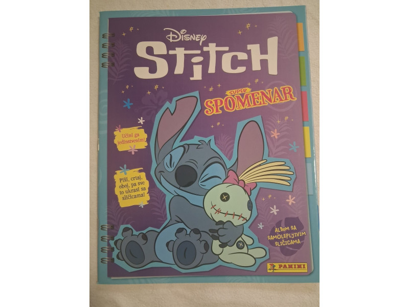 Album STITCH Spomenar