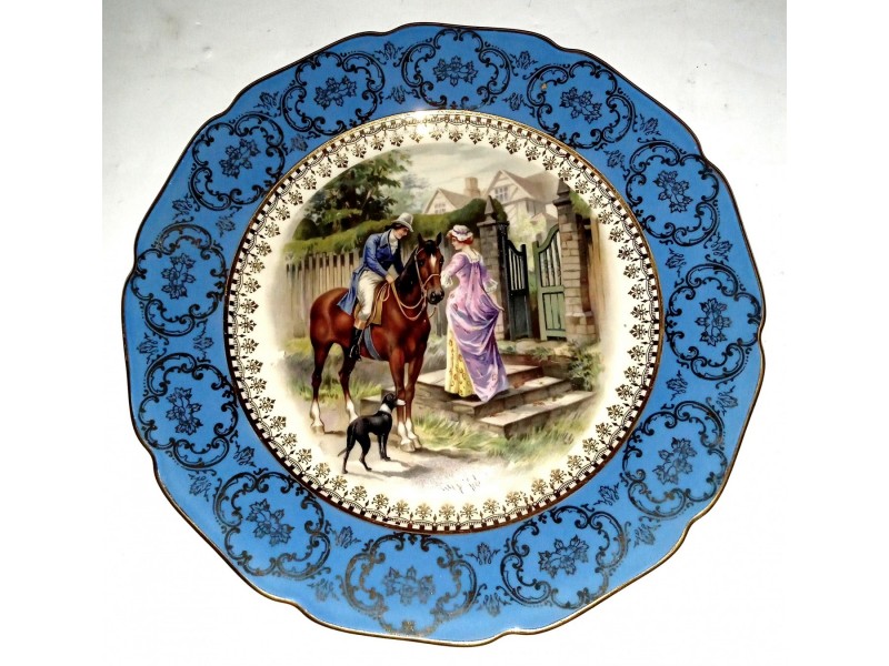 TANJIR - STARI PORCELAN 30-te god KOLEKCIJA 27cm