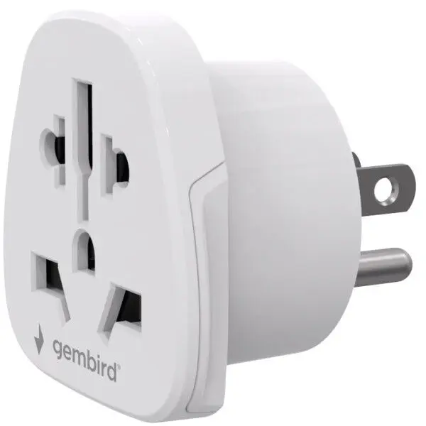 Gembird Putni adapter A-AC-USMINTF Gembird US suko 10A