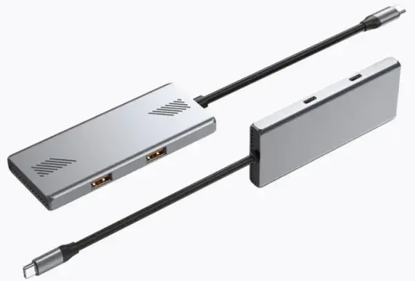 Gembird USB-C hub UHB-CM-U310-A2C2-01, 4-portni, USB-A i USB-C, USB 3.2 Gen 2