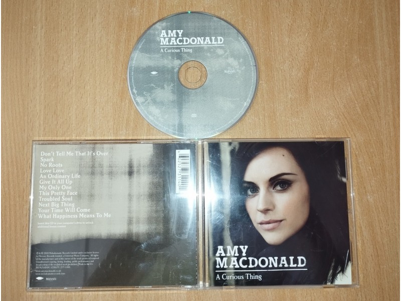 Amy McDonald - A Curious Thing