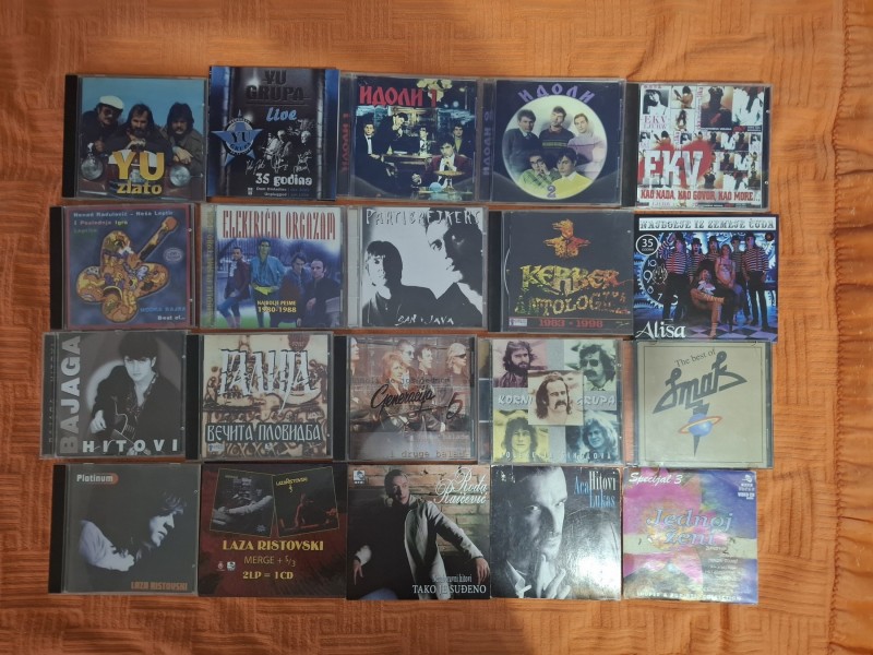 Srpska pop i rok scena - CD x20