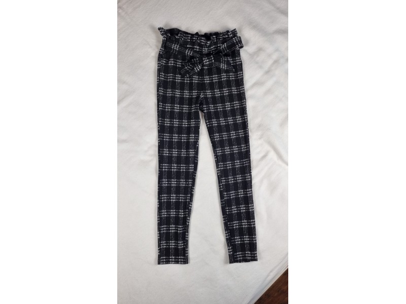 NOVE Shein paperbag extra duboke pantalone-RASPRODAJA