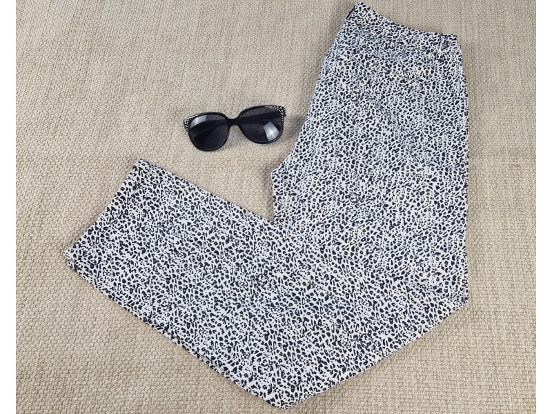 Bershka leopard pantalone-RASPRODAJA