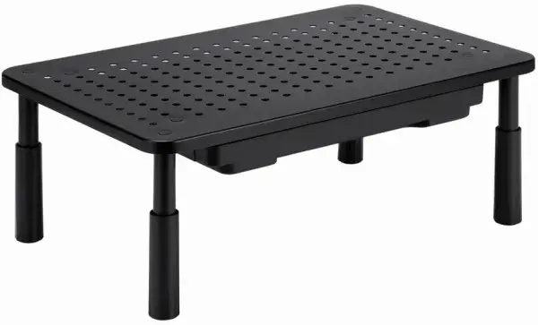 Gembird Postolje za monitor MS-TABLE-D-01, sa fiokom, 370x235x140mm