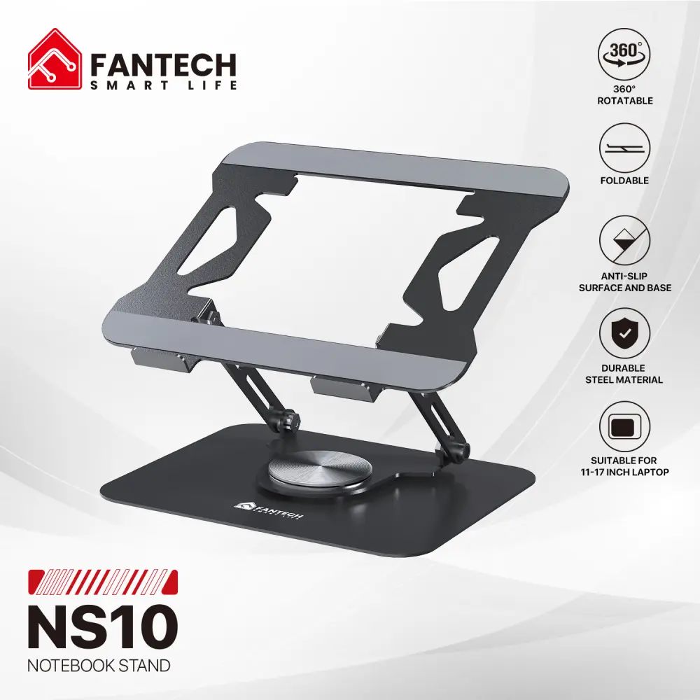 Fantech Cooler za laptop NS10, Crni