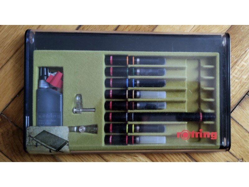 Komplet rapidografa marke ROTRING original