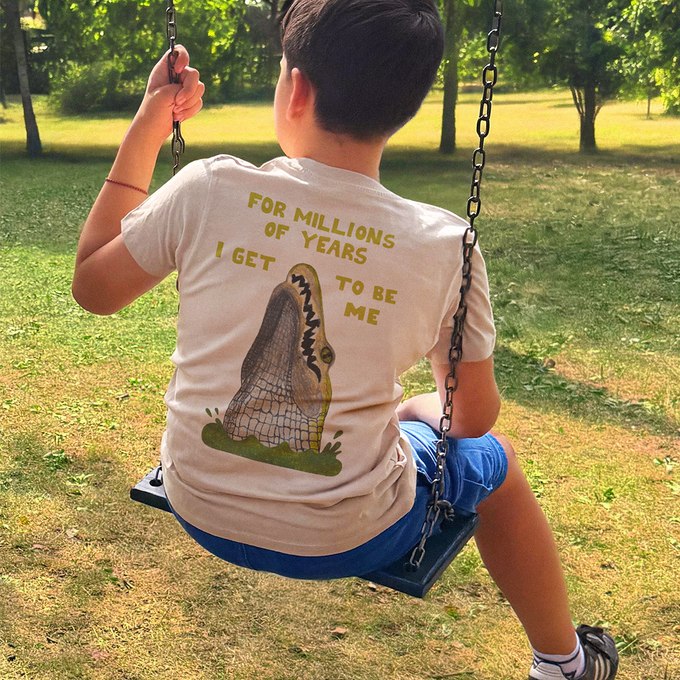 Kid's t-shirt: Crocodile