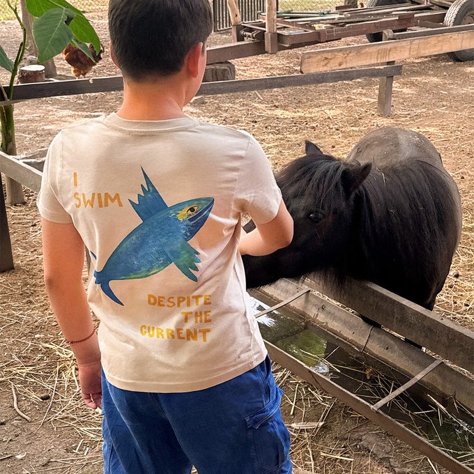 Kid's t-shirt: fish