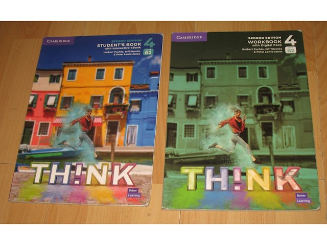 THINK 4 B2 UDZBENIK + RADNA SVESKA