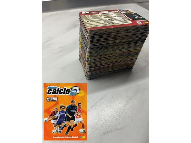 PIANETA CALCIO 1999-2000 (DS) - 170 RAZLIČITIE KARTICE