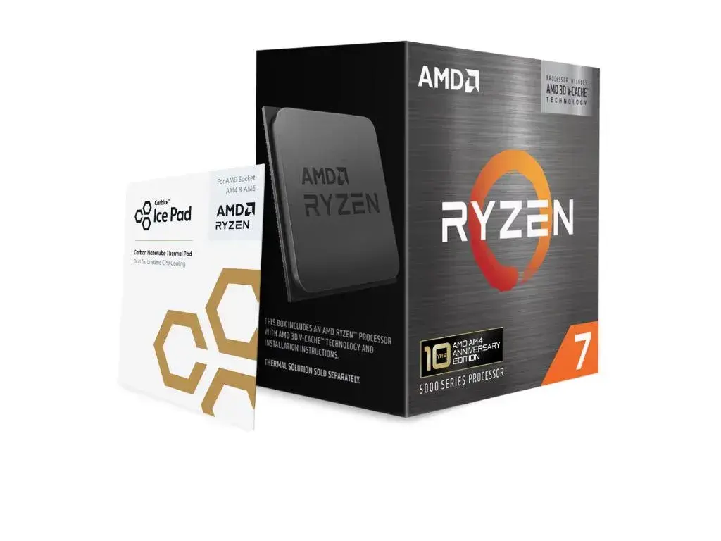 AMD procesor Ryzen 7 5800X3D, AM4, kutiјa, crna