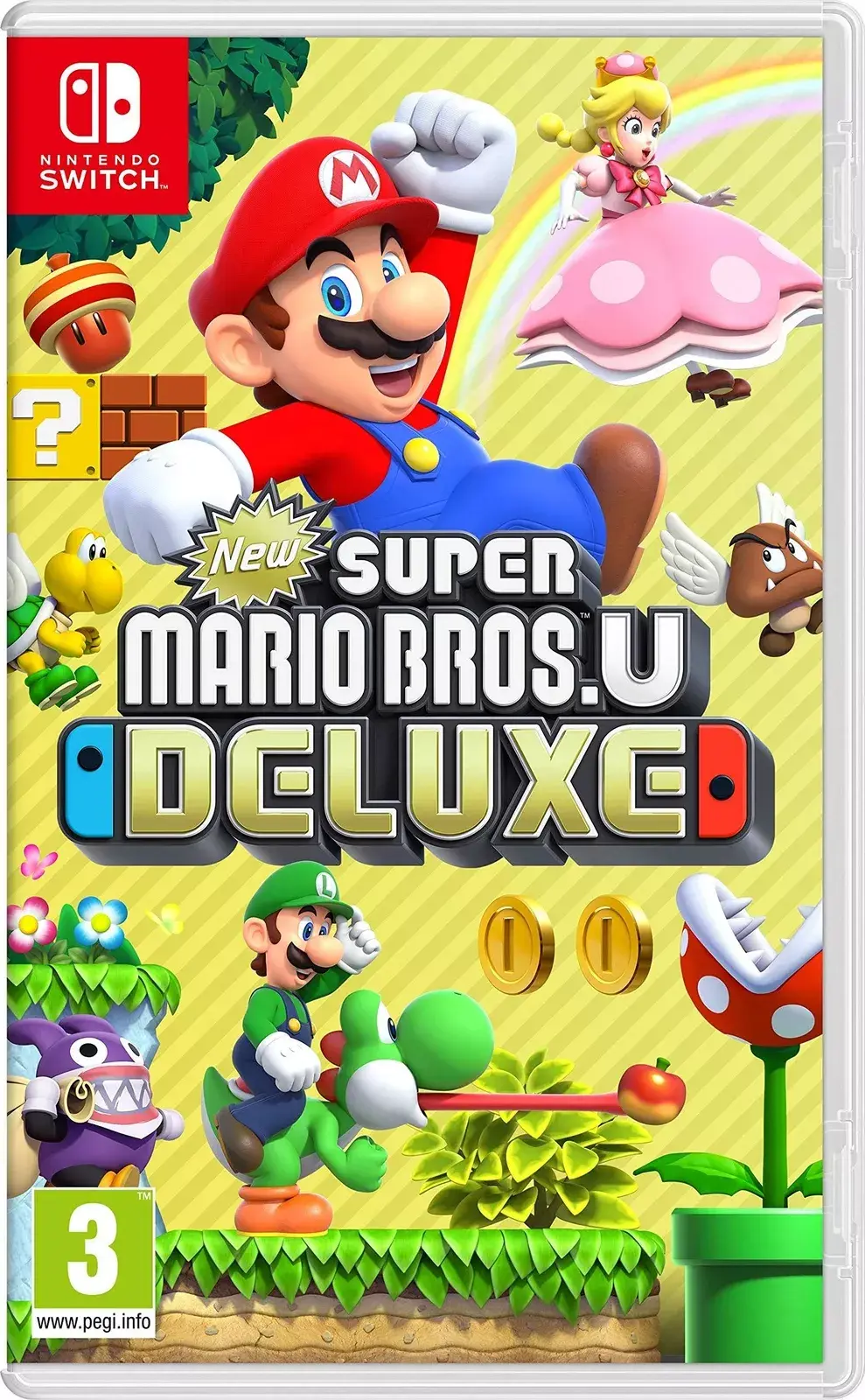 Nitendo Switch Igra Super Mario Bros. U Deluxe, Platforma, PEGI 3