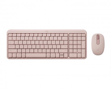 LOGITECH_ MK251 Wireless Bluetooth tastatura + miš roze