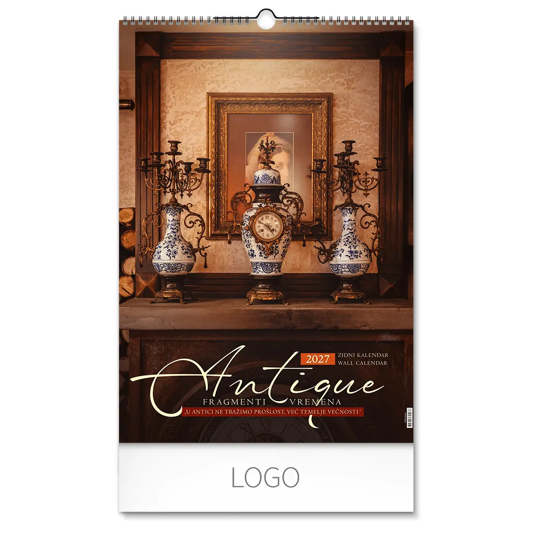 ANTIQUE
            Zidni kalendar: 7 listova, dvomesečni