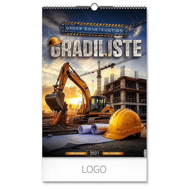 GRADILIŠTE
            Zidni kalendar: 7 listova, dvomesečni