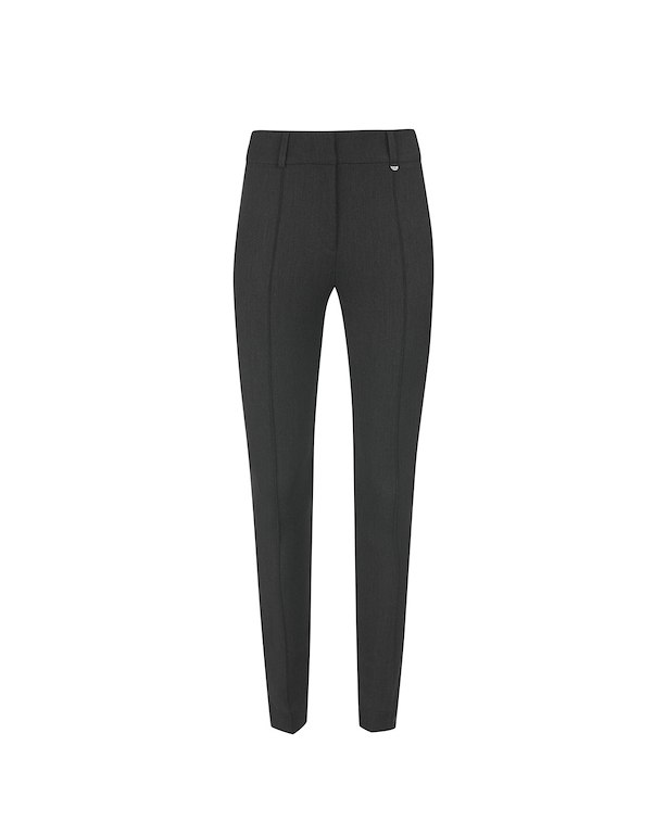 ŽENSKE CRNE PANTALONE PRIPIJENIH NOGAVICA