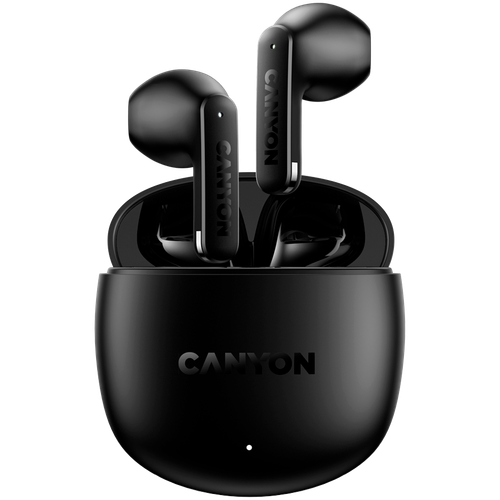 CANYON OnGo 13 TWS bežične slušalice, semi-in-ear, Bluetooth 5.4, 30 h, crne
