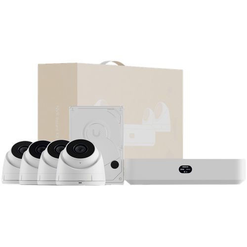Ubiquiti UniFi Protect NVR Instant Kit UNVR-Instant-Kit, 4 kamere G5 Turret Ultra i disk 1 TB