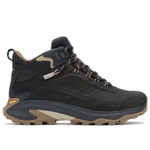 Merrell cipele Moab Speed 2 Mid WP za muškarce, crne sa bež