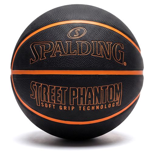 Spalding košarkaška lopta Street Phantom veličina 7, crna sa narandžastim