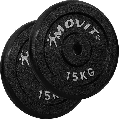 MOVIT set teg ploča od livenog gvožđa 2 x 15 kg, 30/31 mm