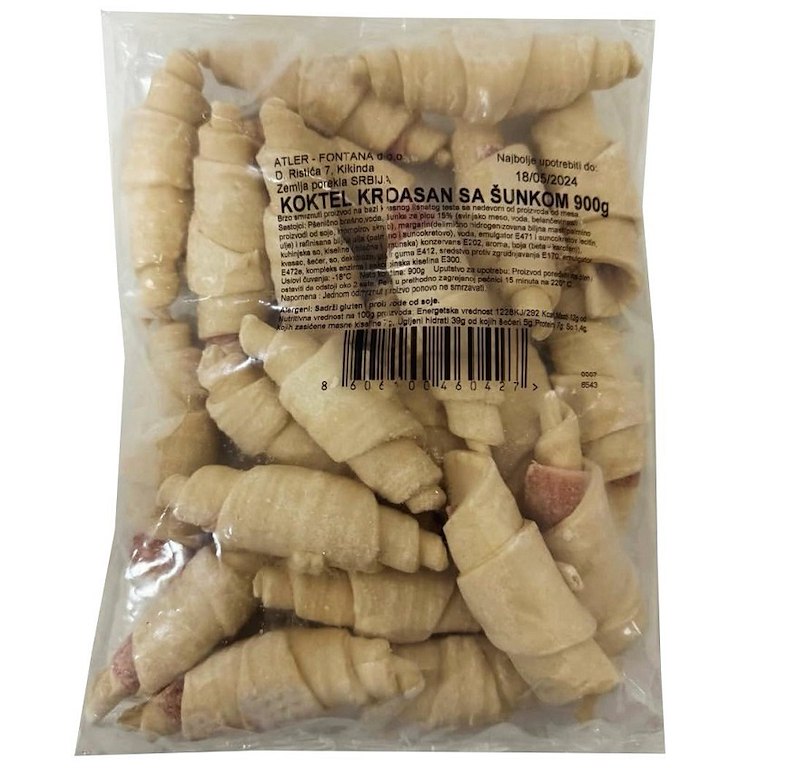 AF-Kroasan šunka 900g