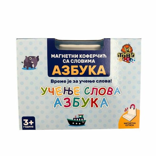 Milla Toys Magnetni Koferčić Sa Slovima - Azbuka