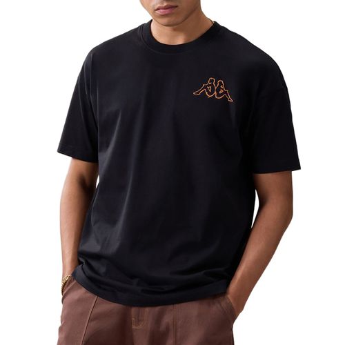 Kappa majica Authentic Orasy za muškarce, crna