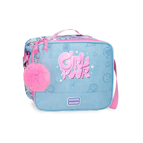 MOVOM GIRL POWER dečija torba na rame 25 × 21 cm - plava