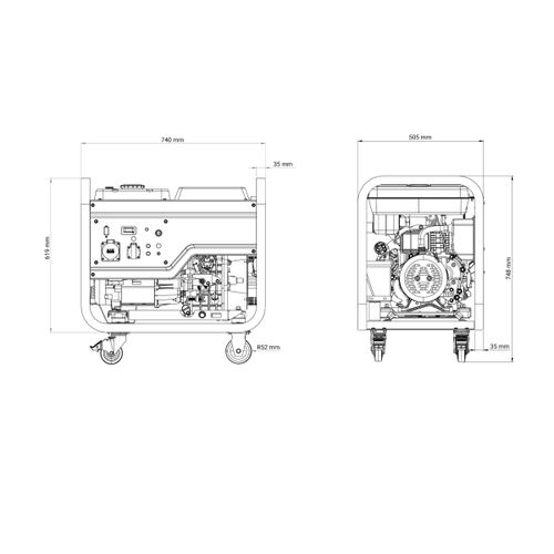 Agregat dizel Villager VGD 6000