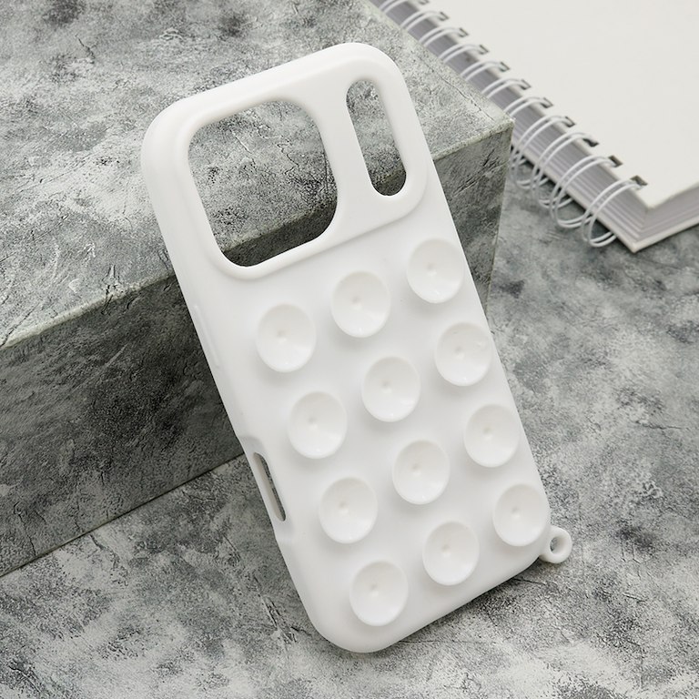 Futrola OCTOBUDDY za iPhone 17 Pro (6.3)/iPhone 18 Pro (6.3) bela