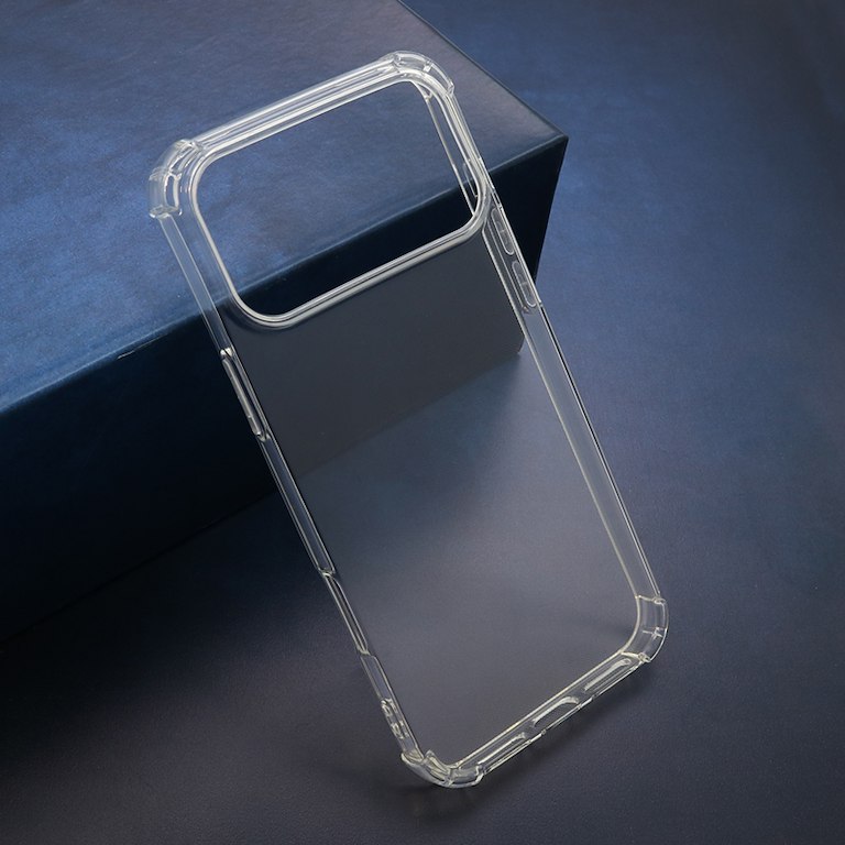 Futrola silikon CRASHPROOF za iPhone 17 Pro Max (6.9)/iPhone 18 Pro Max (6.9) providna (big camera)
