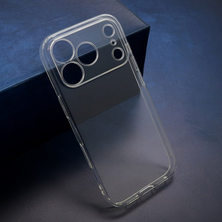 Futrola silikon CLEAR STRONG za iPhone 17 Pro (6.3)/iPhone 18 Pro (6.3) providna