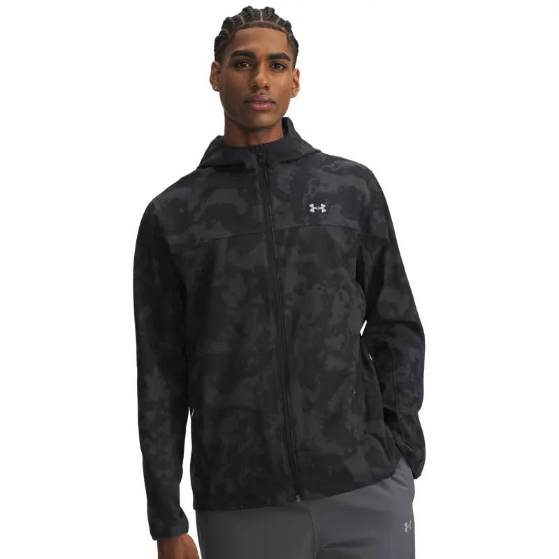 Under Armour Muški duks UA Velociti Pro Storm Jacket 6005897-016, Crni