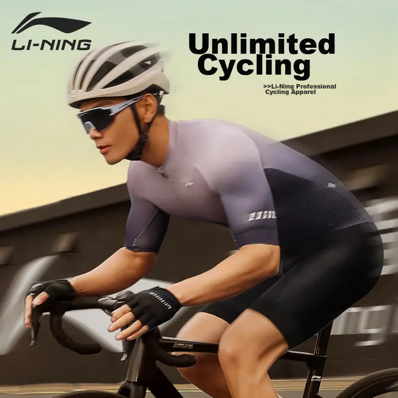 Li-Ning Muška biciklistička majica, Crna