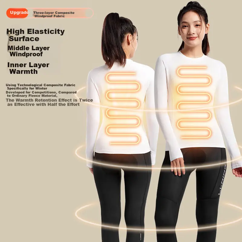 Li-Ning Ženska biciklistička majica, Bela
