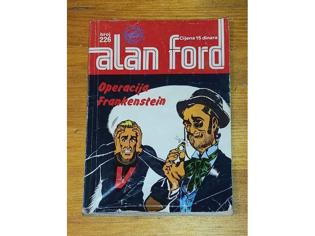 Alan Ford - 226 - Operacija Frankenstein