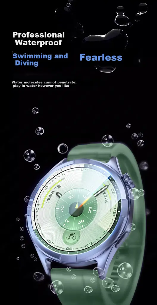 Stiger Zaštita stakla za pametni sat za Huawei Watch GT6 Pro 46mm Full, 3 komada, Bela