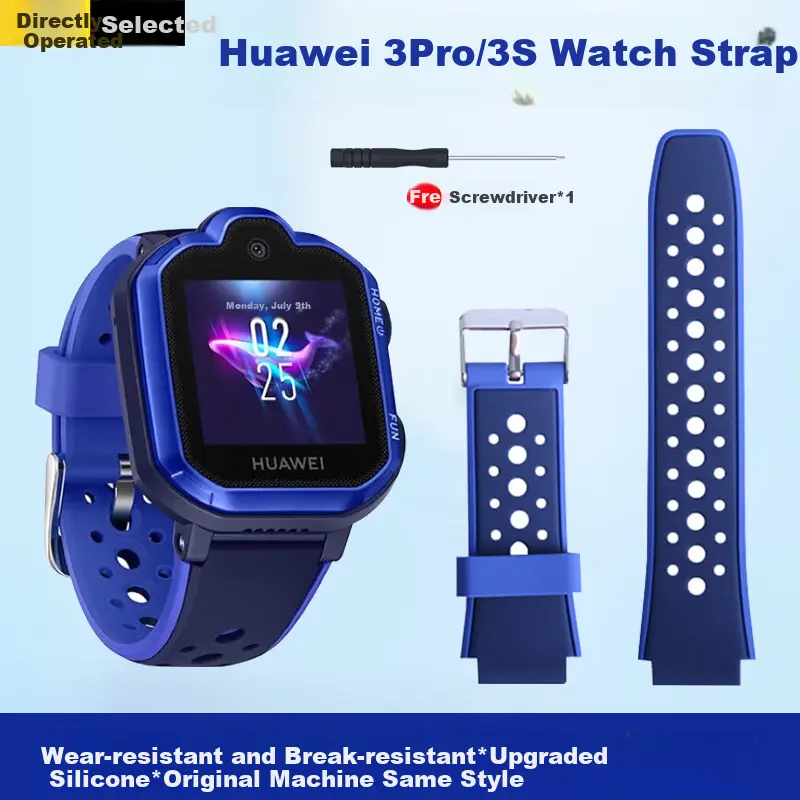 Chensong Zamenska narukvica za pametni sat za HUAWEI Kids Watch 3 Pro, Plava